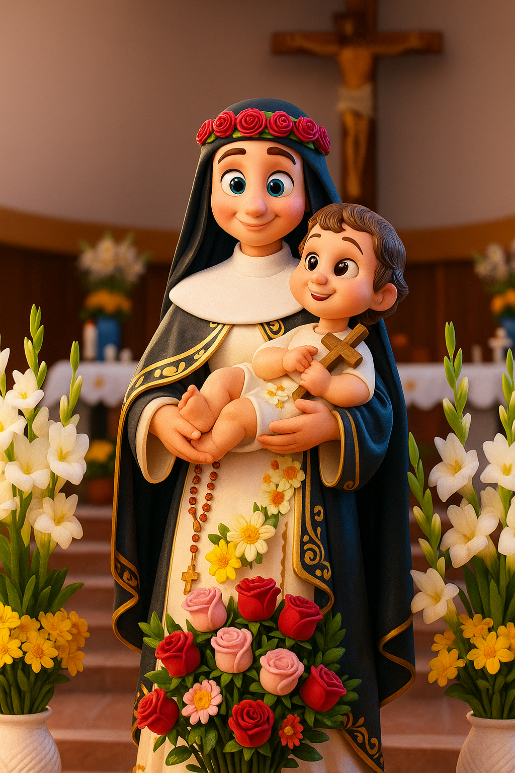 Carta a Santa Rosa de Lima – CEP Salesiano "Santa Rosa" – Huancayo